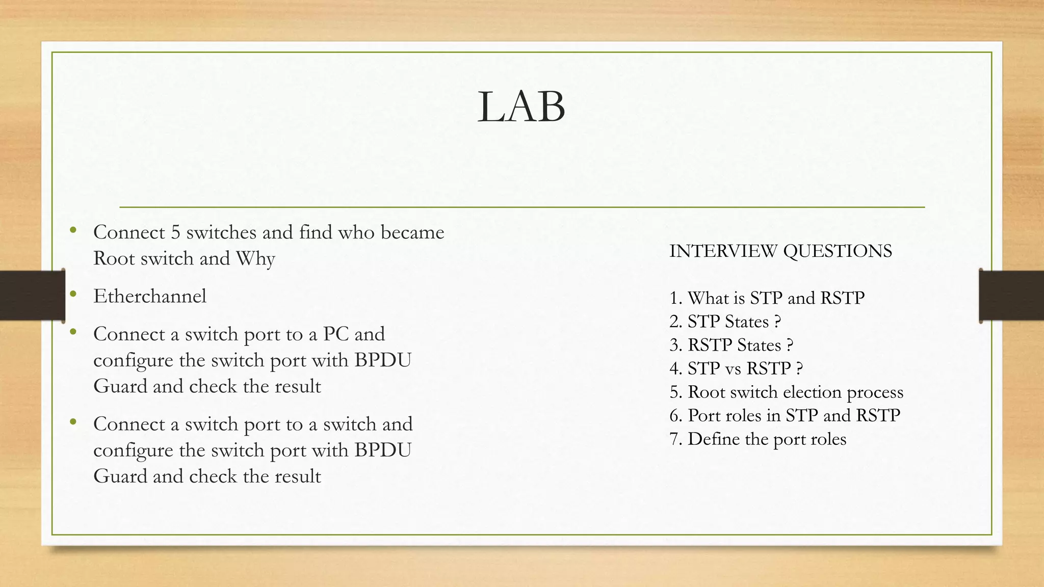 Spanning tree protocol (stp) | PDF