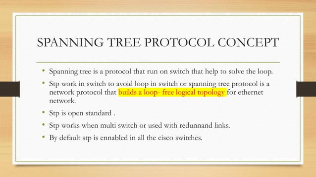Spanning tree protocol (stp) | PDF | Computer Networking | Computing