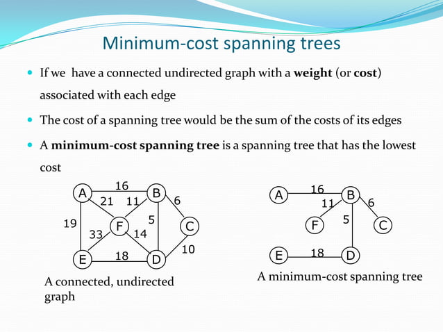 Spanning trees & applications | PPTX | Computer Networking | Computing