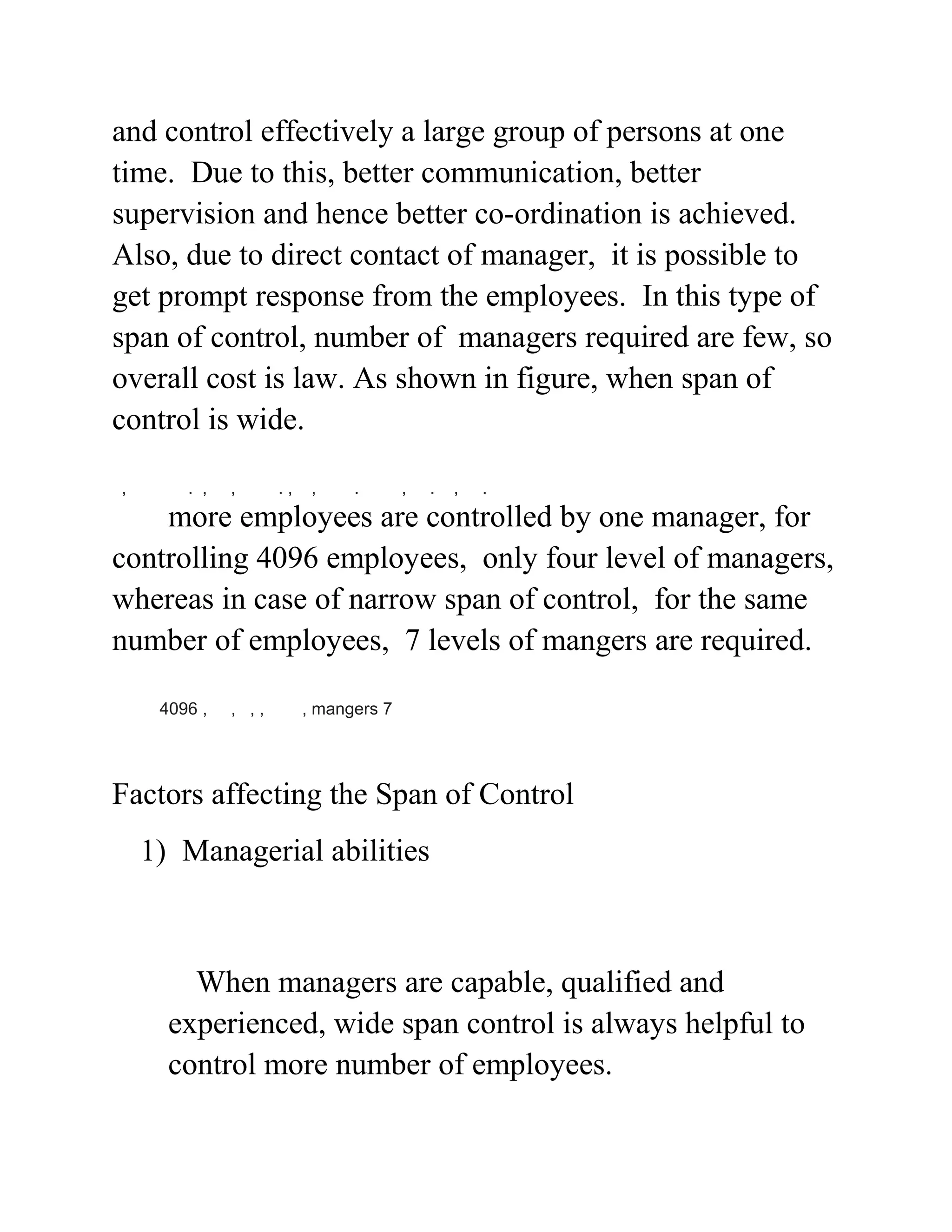 Span of control | DOC