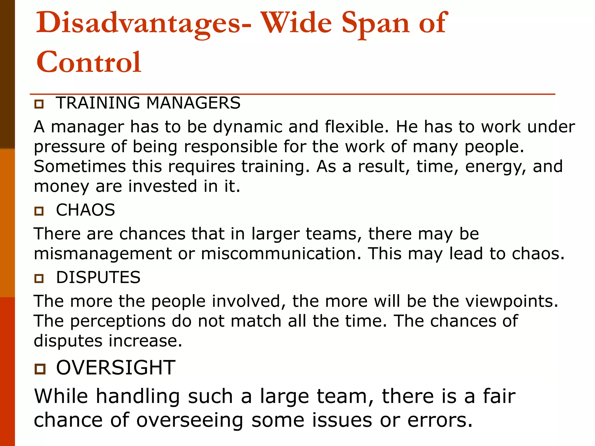 Span of control | PPT