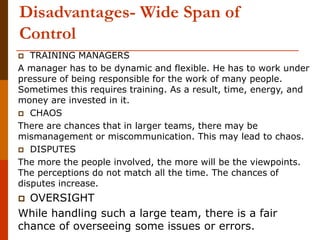 Span of control | PPT