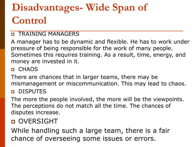 Span of control | PPT