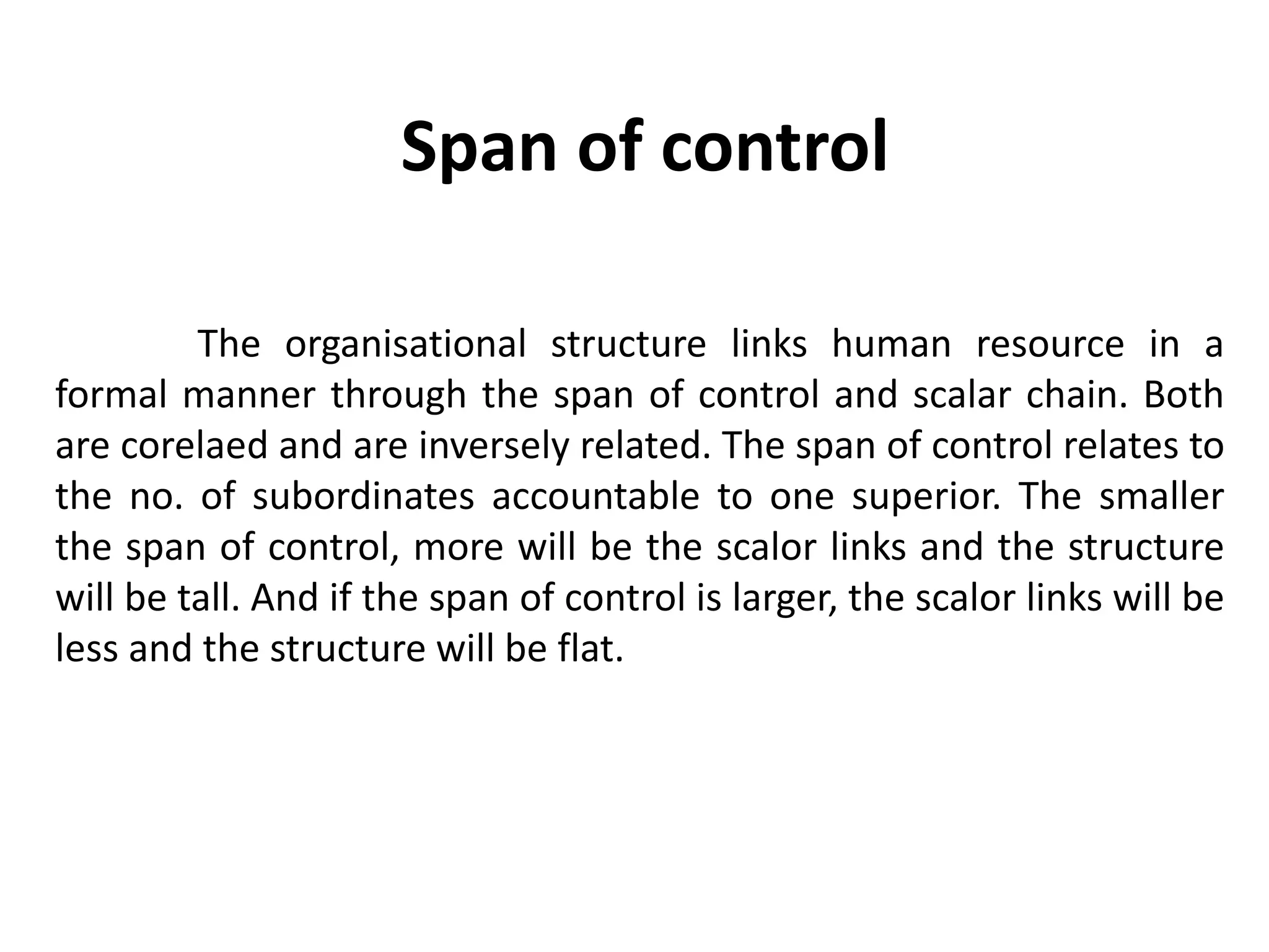 Span of control eem | PPTX