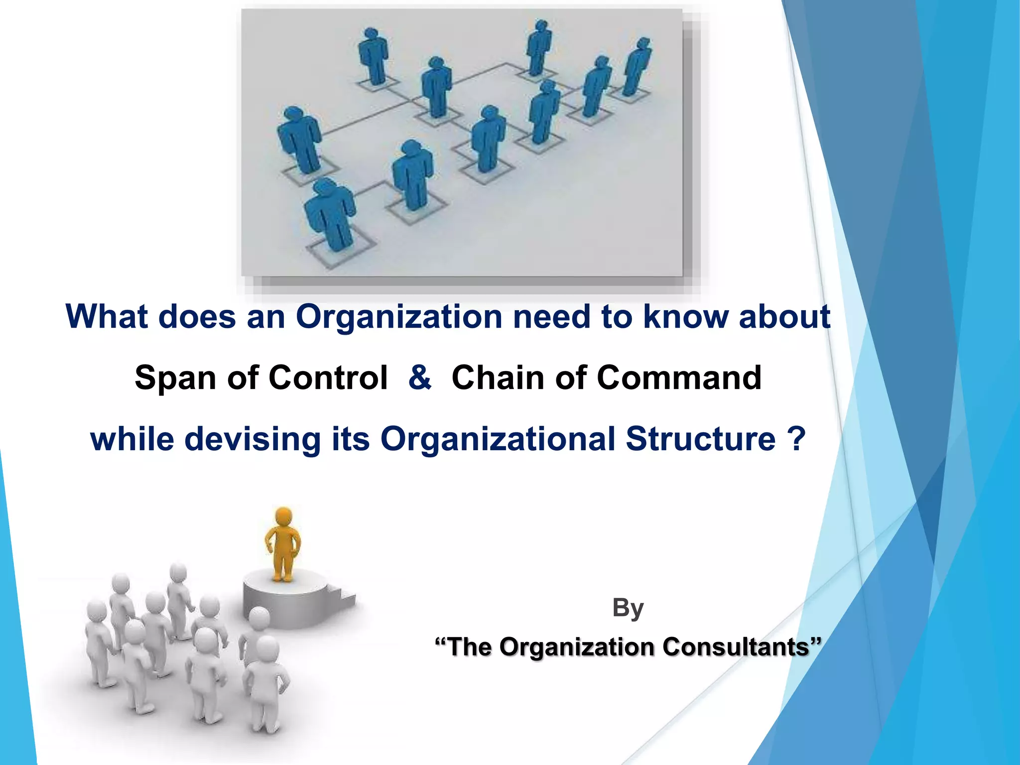 Span of control & Chain of command | PPTX | Business Administration ...