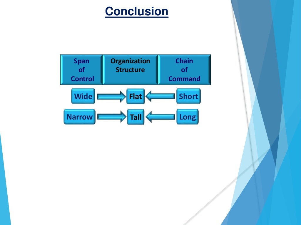 Span Of Control And Chain Of Command 