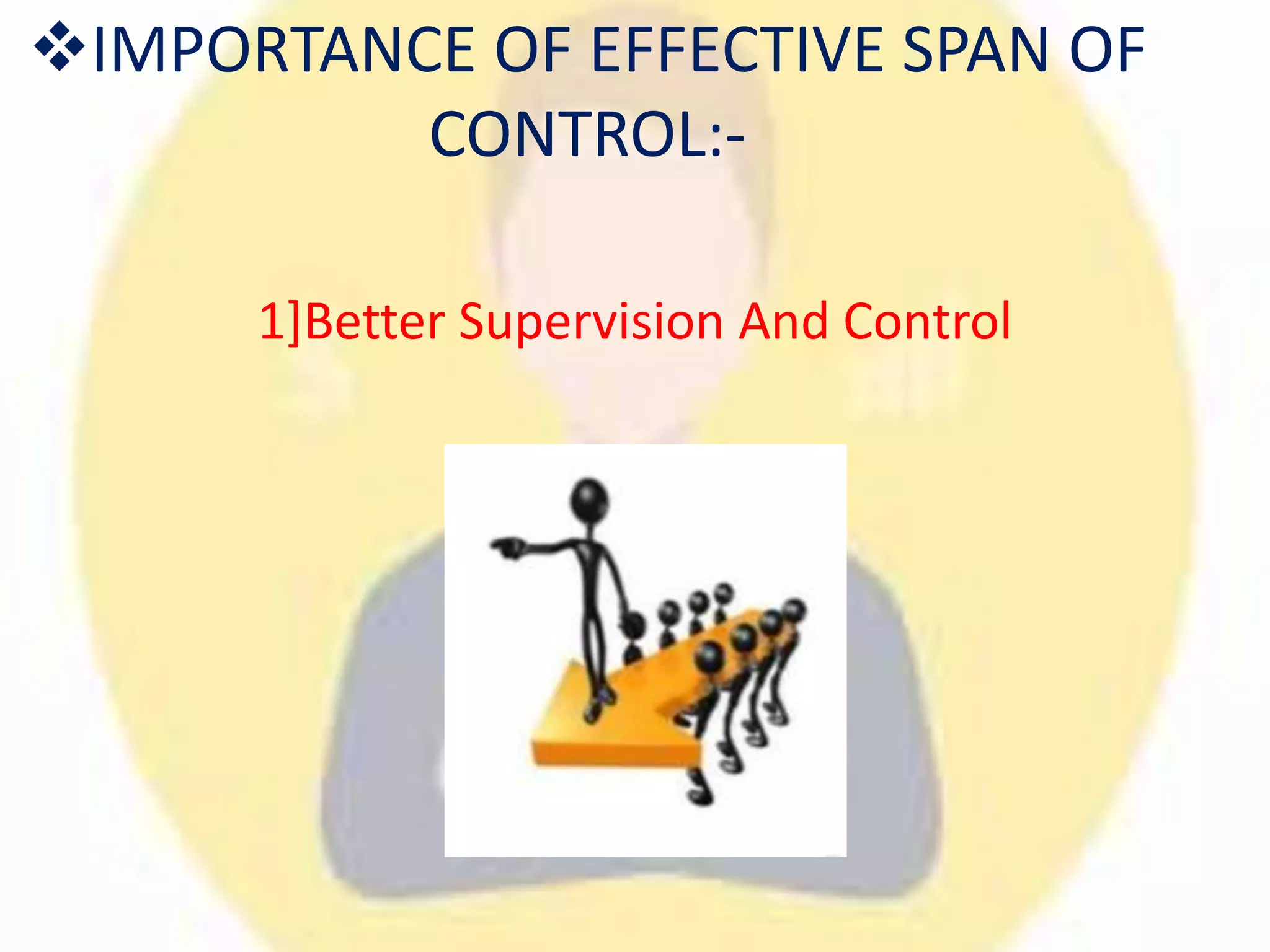 Span of control presentation | PPTX