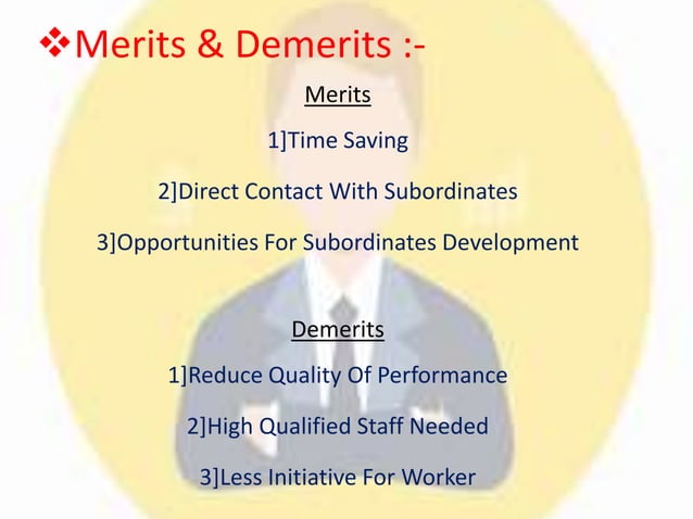Span of control presentation | PPTX