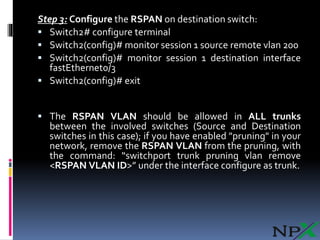 SPAN, RSPAN and ERSPAN | PPTX