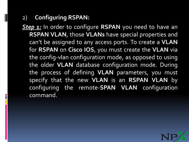 SPAN, RSPAN and ERSPAN | PPTX