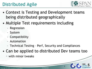 Distributed Agile Scrum Model | PPT