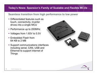 Spansion FM Family of Flexible Microcontrollers | PDF | Computer Peripherals | Computing