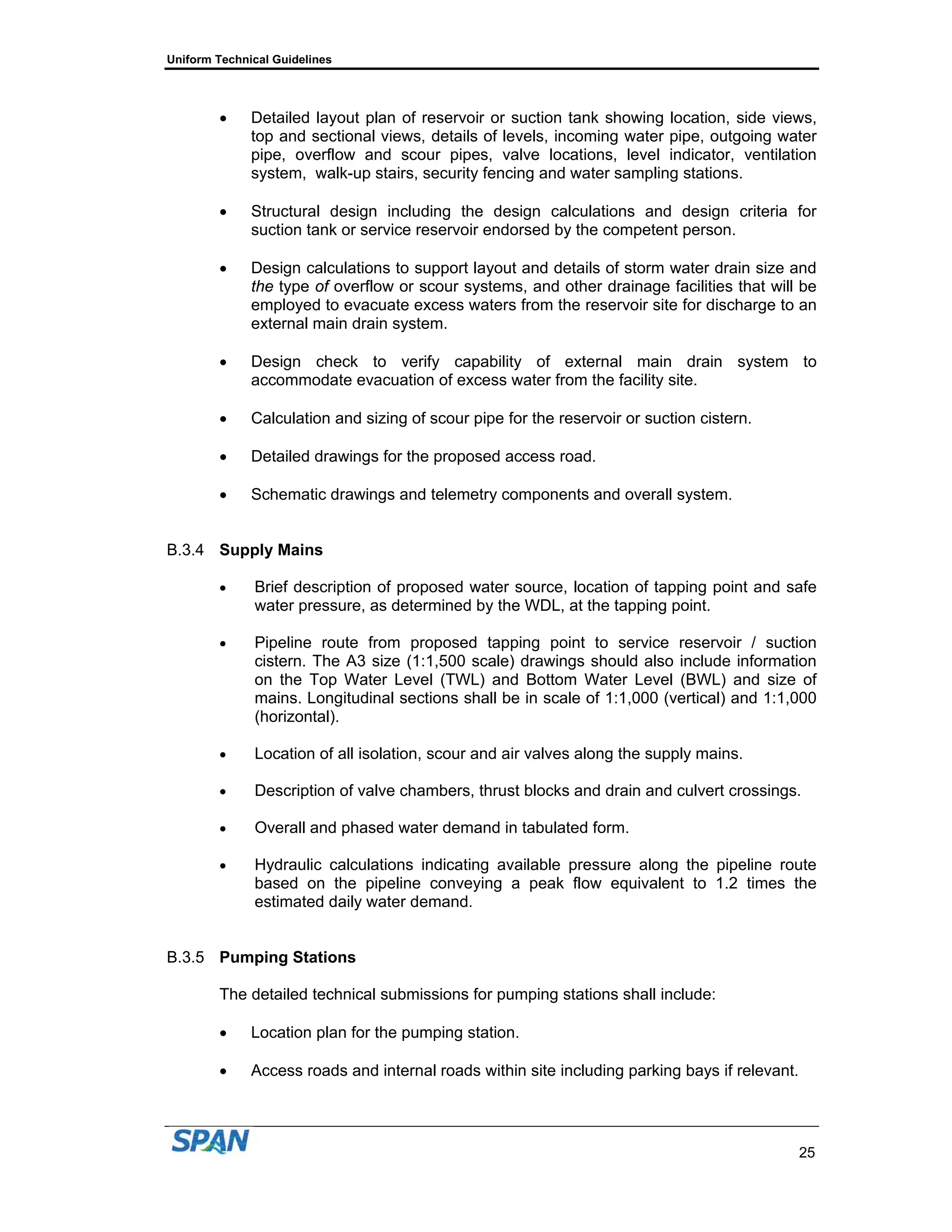Span water guideline | PDF
