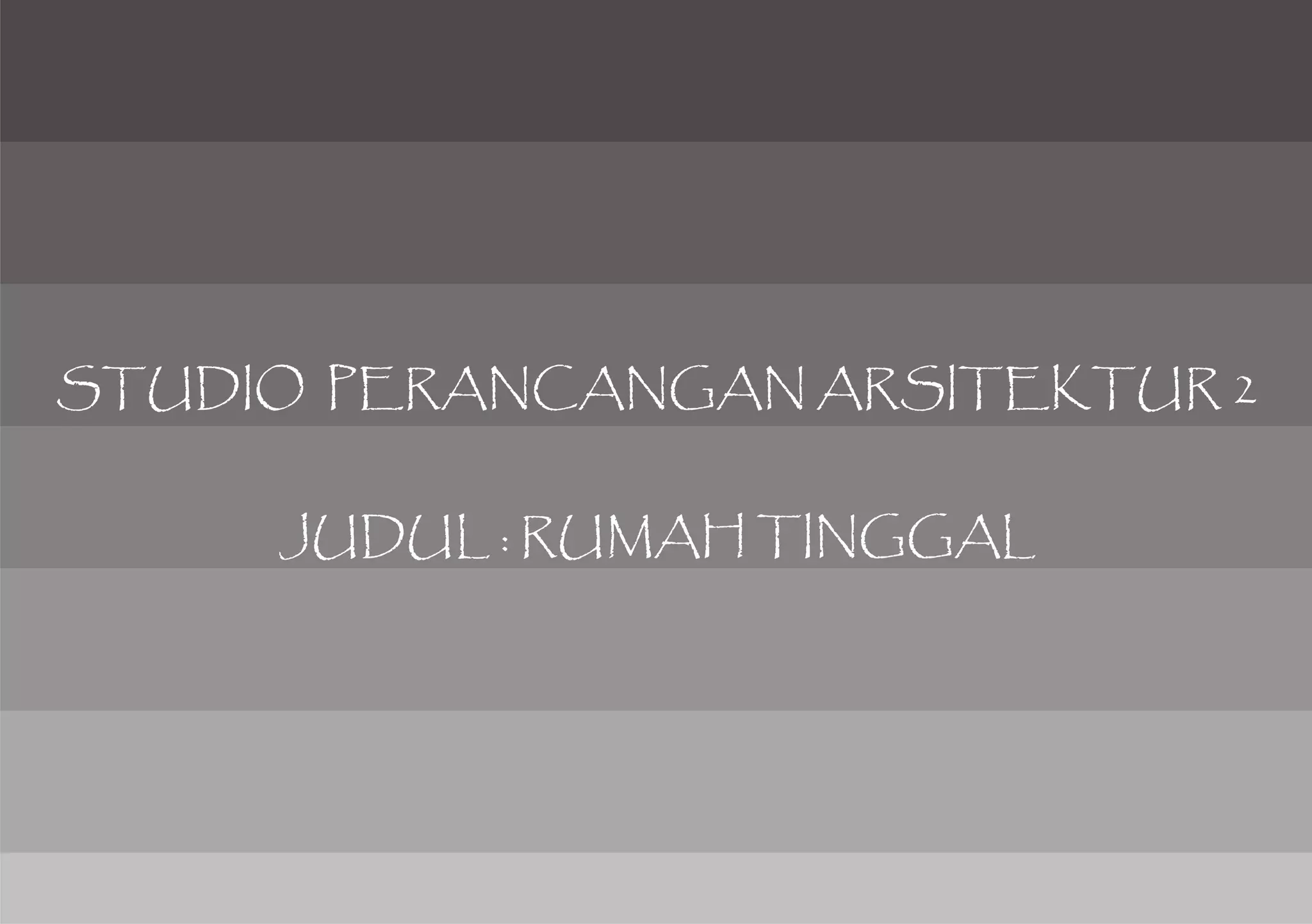 studio perancangan 2 | PDF