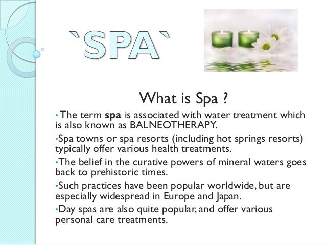 Spa project