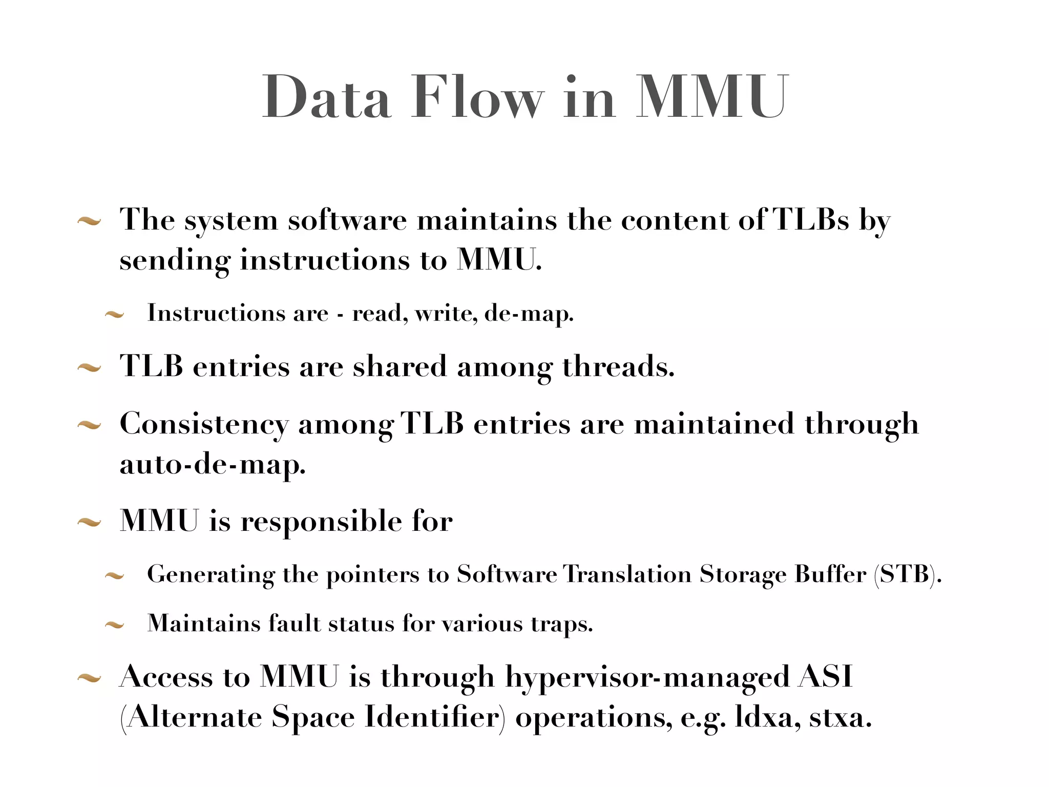 SPARC T1 MMU Architecture | PDF