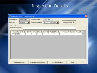 Spare Parts Management Software | PPTX