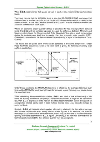 Spare part optimize system | PDF