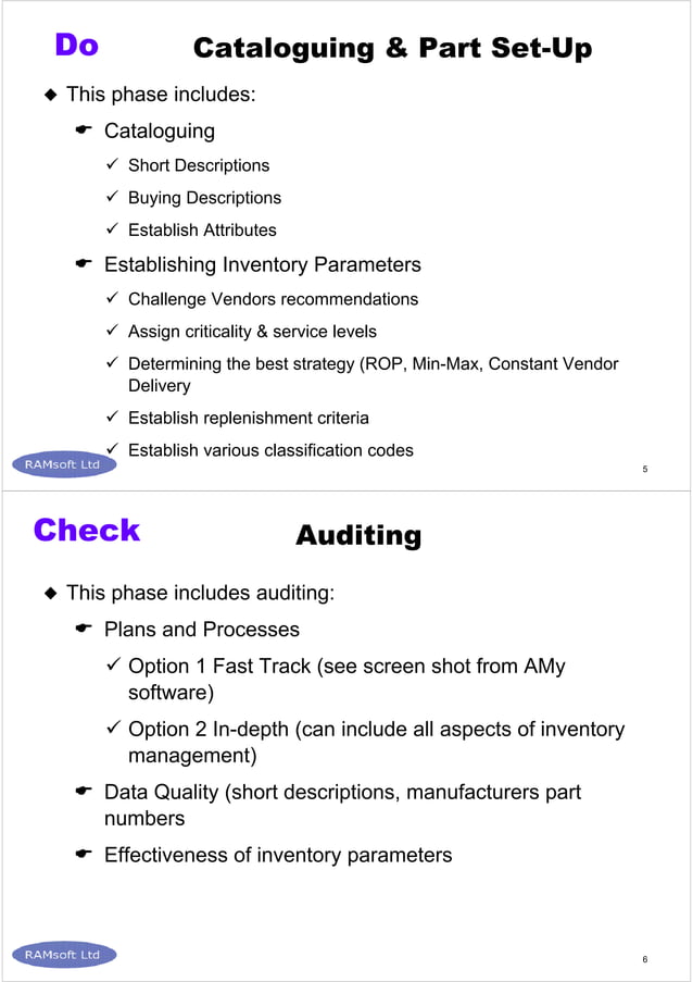 Reducing Costs of Spares and Inventory Levels | PDF