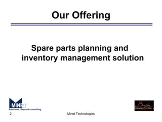 Spare Parts Management | PPT