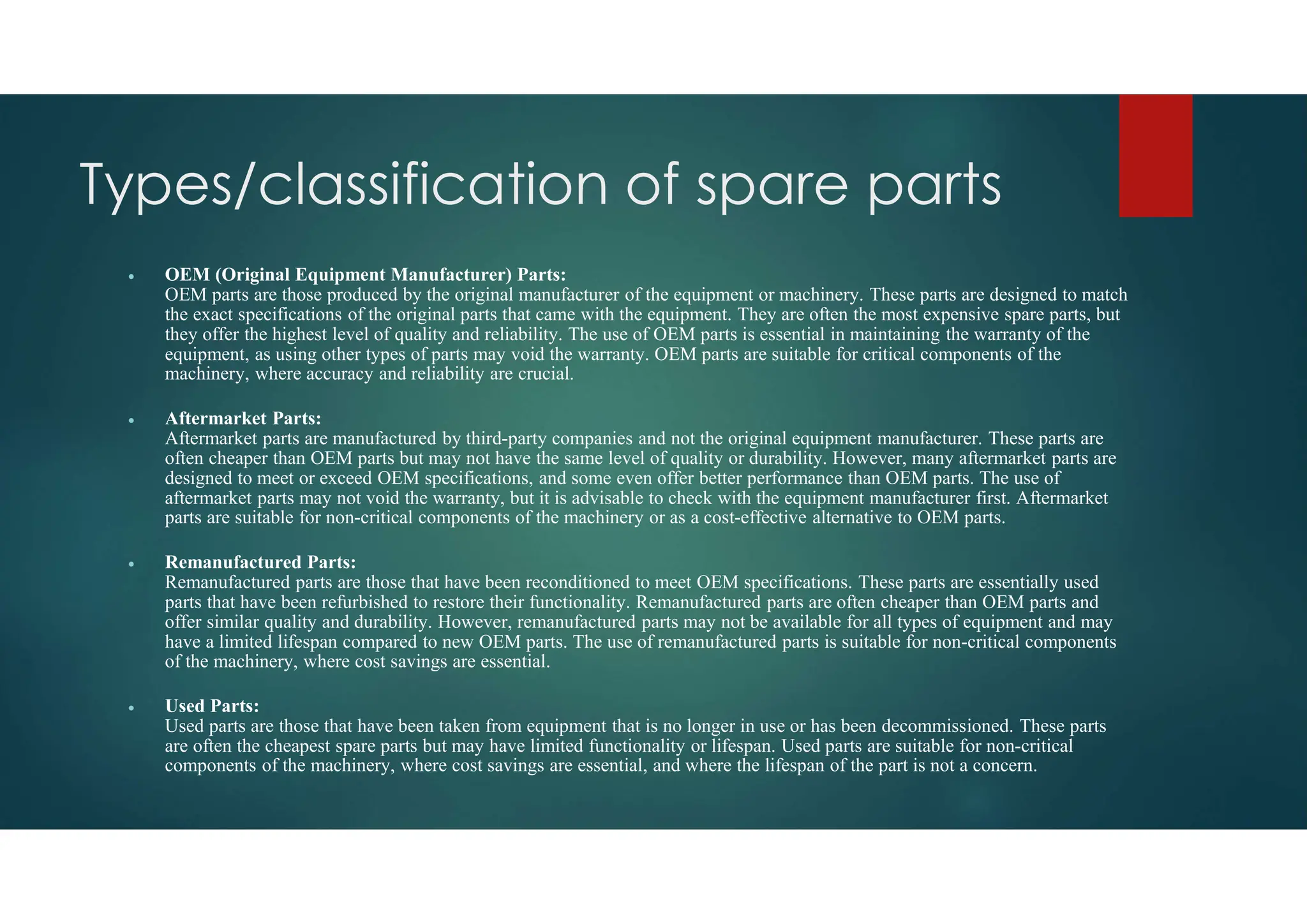 Spares management.pdf