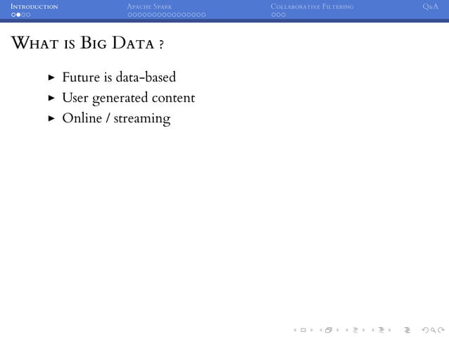 Apache Spark - Intro to Large-scale recommendations with Apache Spark ...