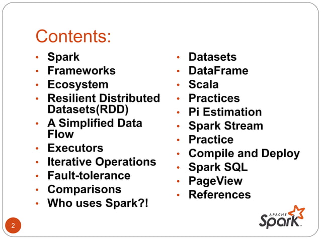 Spark Workshop | PPT