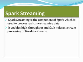 SPARK ARCHITECTURE | PPT