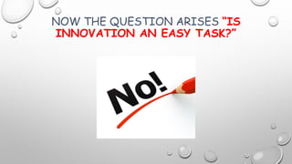 INNOVATE FOR REVOLUTION | PPT