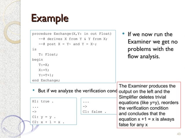 Reliable and Concurrent Software: SPARK presentation | PPT