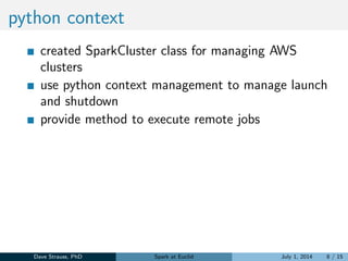 Spark at Euclid | PPT