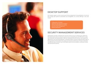 SparkSupport IT Infrastructure Management Service | PPT