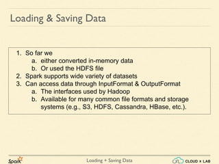 Apache Spark - Loading & Saving data | Big Data Hadoop Spark Tutorial ...