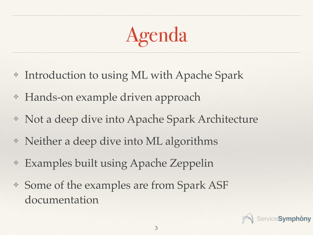 Machine Learning by Example - Apache Spark | PPT