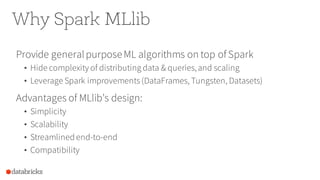 Apache® Spark™ MLlib: From Quick Start to Scikit-Learn | PDF