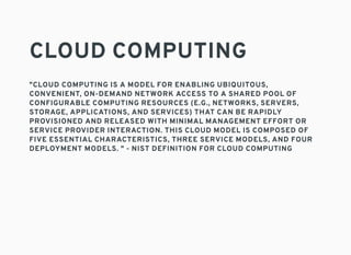 Spark nas-nuvens | PPT