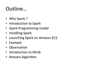 Introduction to Apache Spark and MLlib | PPT