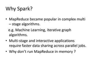 Introduction to Apache Spark and MLlib | PPT