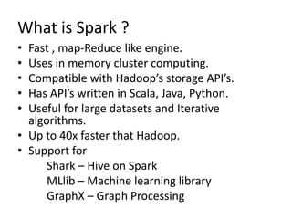 Introduction to Apache Spark and MLlib | PPT
