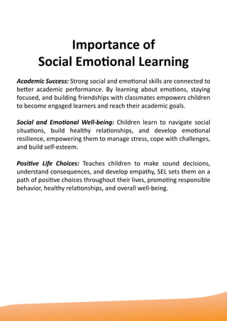 Social Emotional Learning Program Preview | PDF | Parenting Children ...