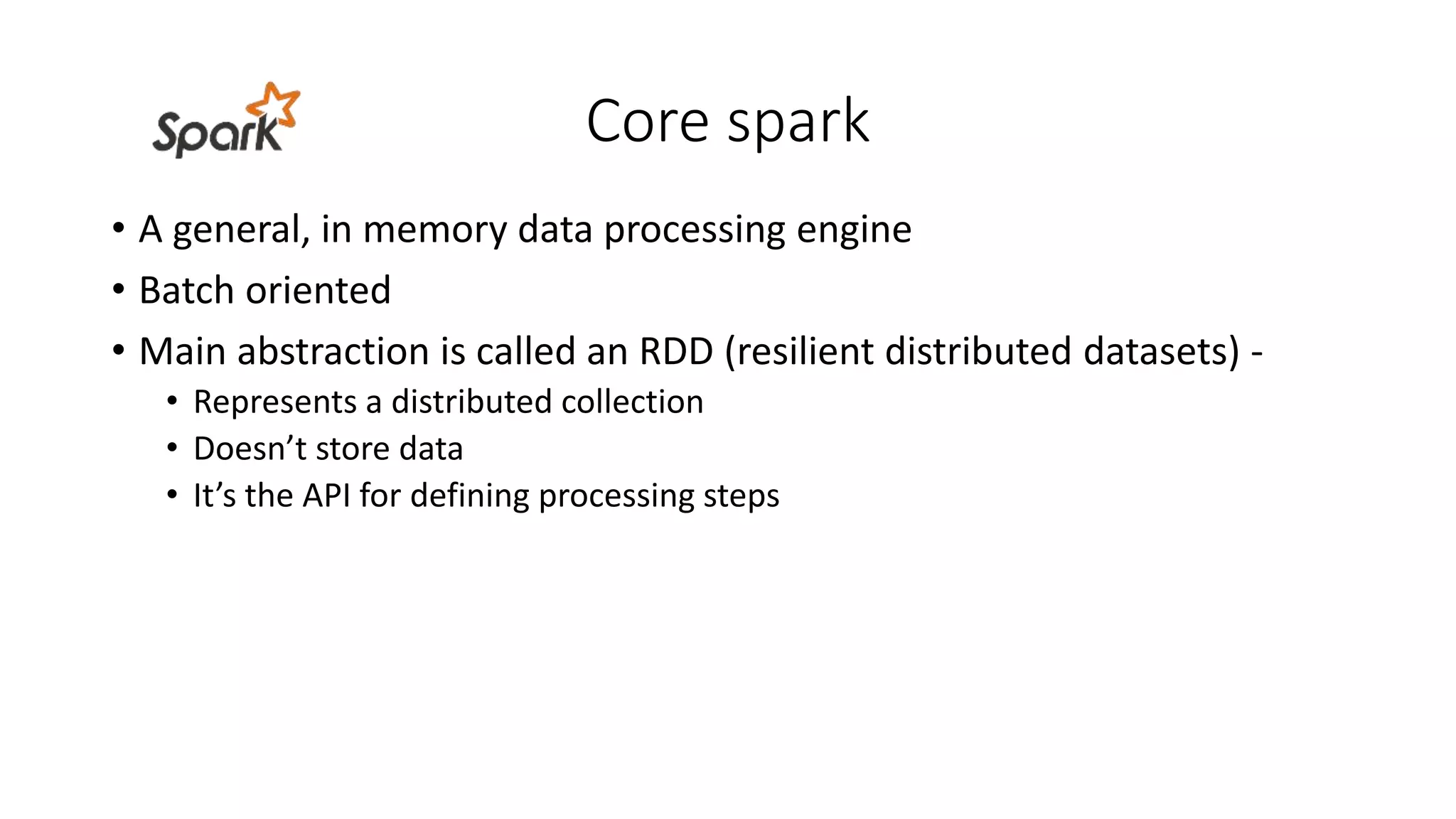 Spark streaming high level overview | PPT