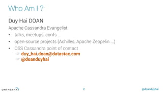 Spark zeppelin-cassandra at synchrotron | PPT