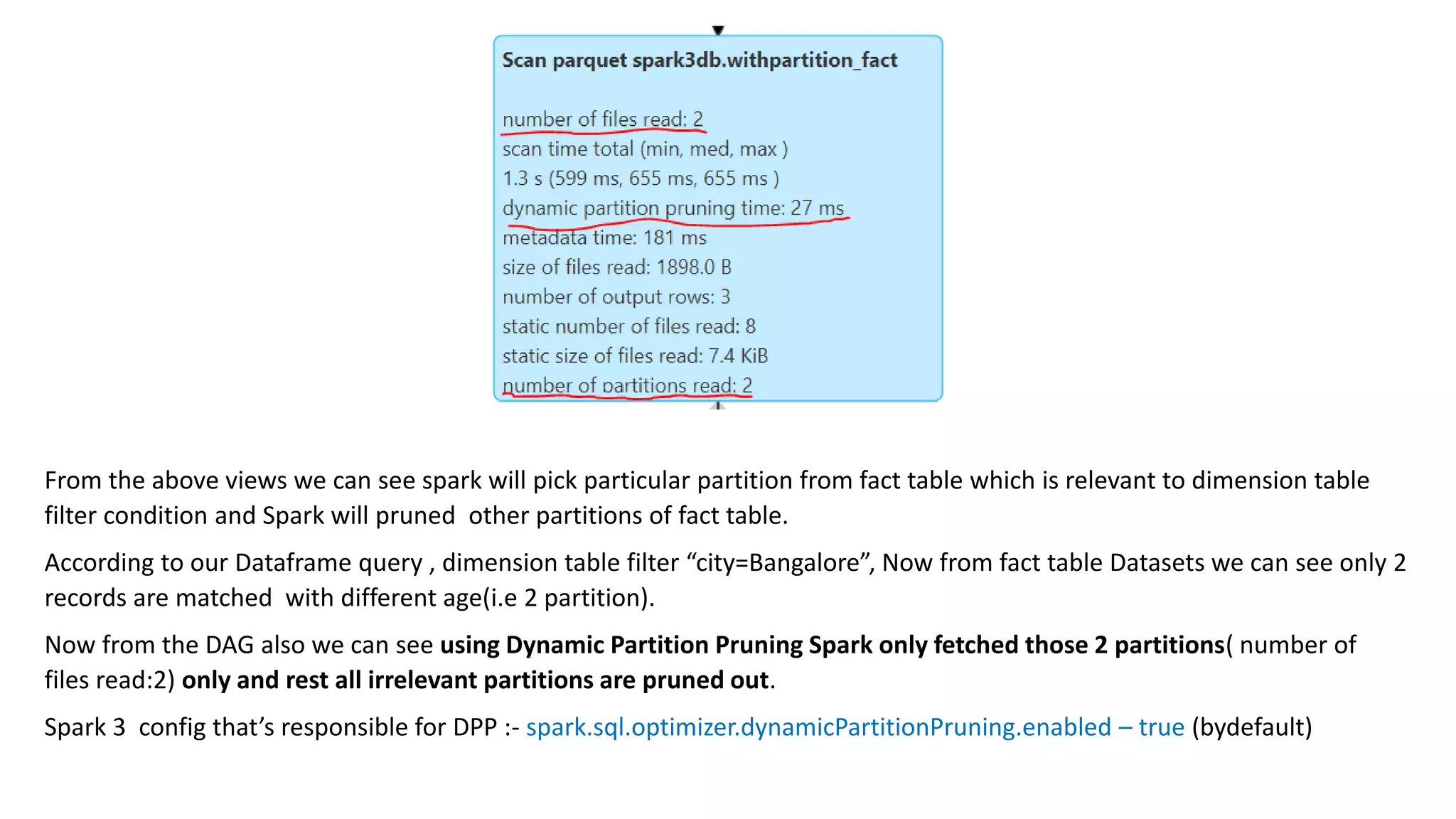 Apache Spark 3 Dynamic Partition Pruning | PPTX