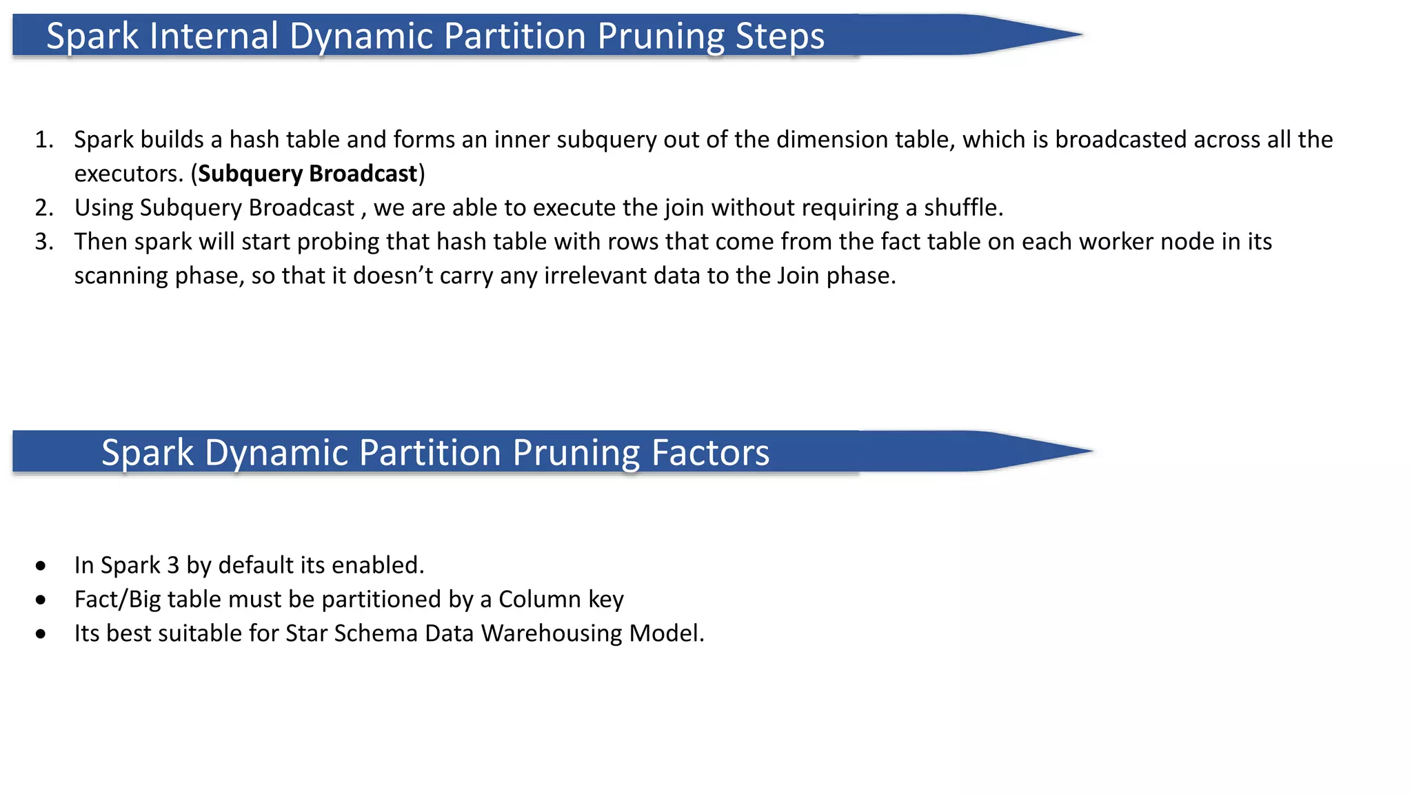 Apache Spark 3 Dynamic Partition Pruning | PPTX