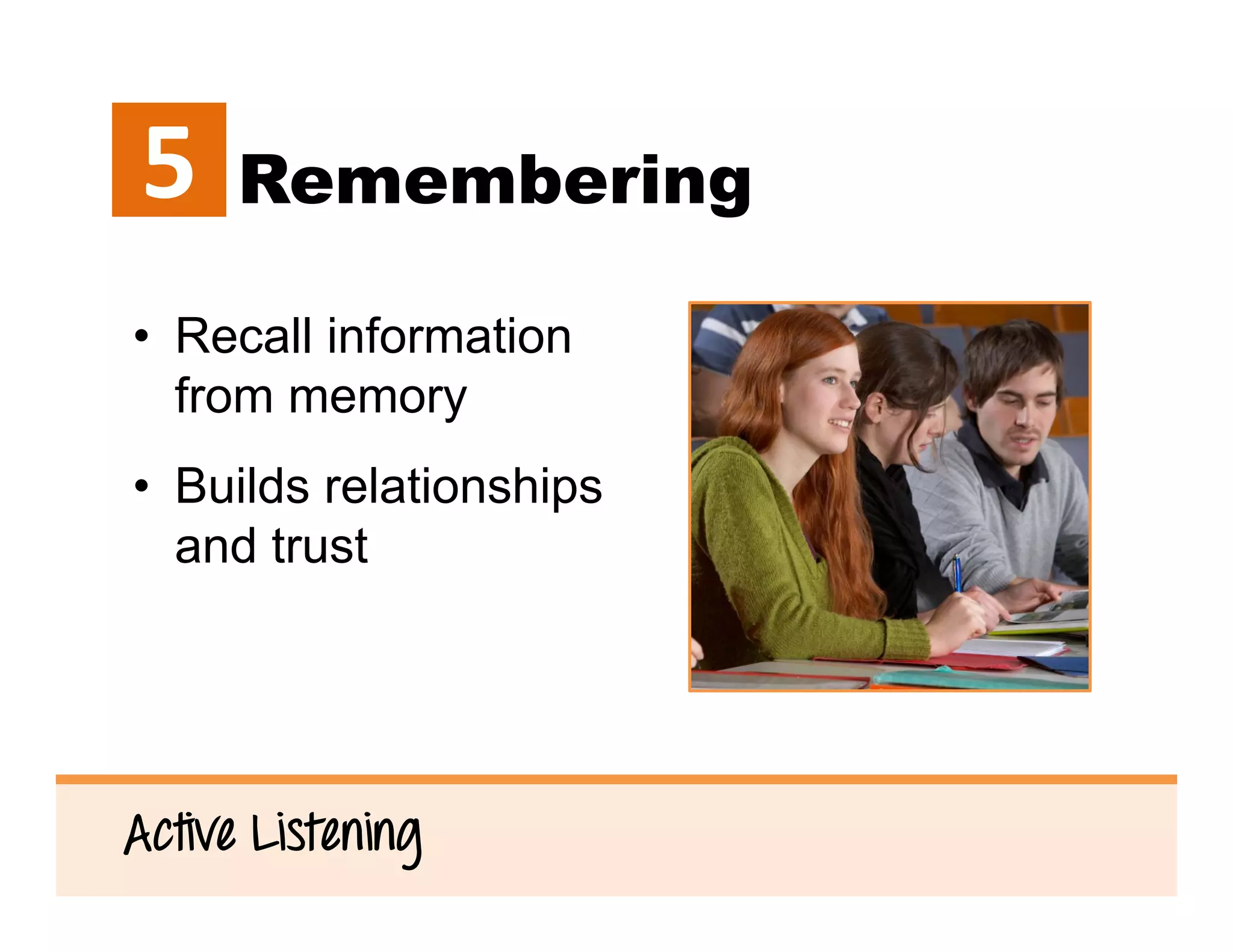 Active Listening Presentation | PDF