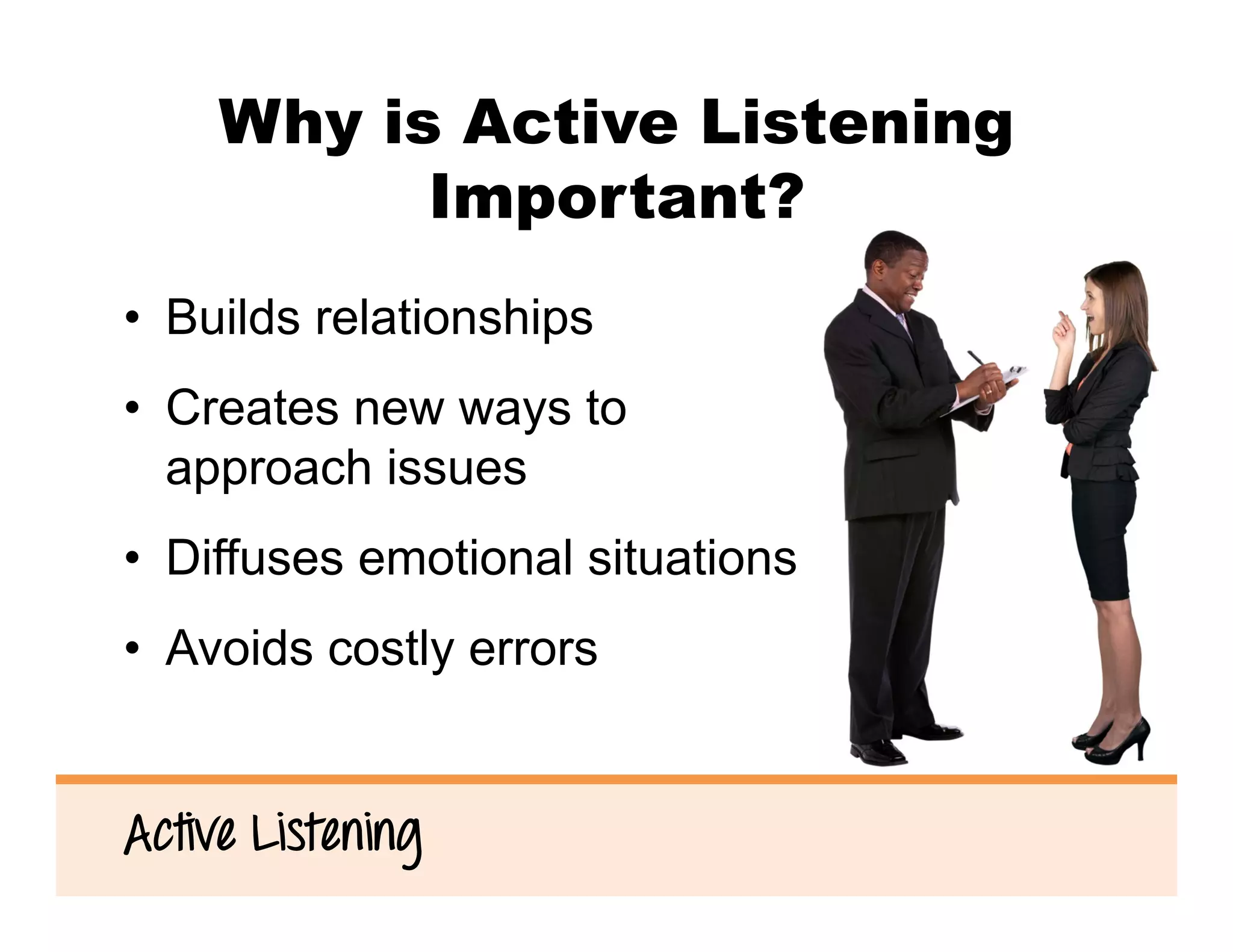Active Listening Presentation | PDF