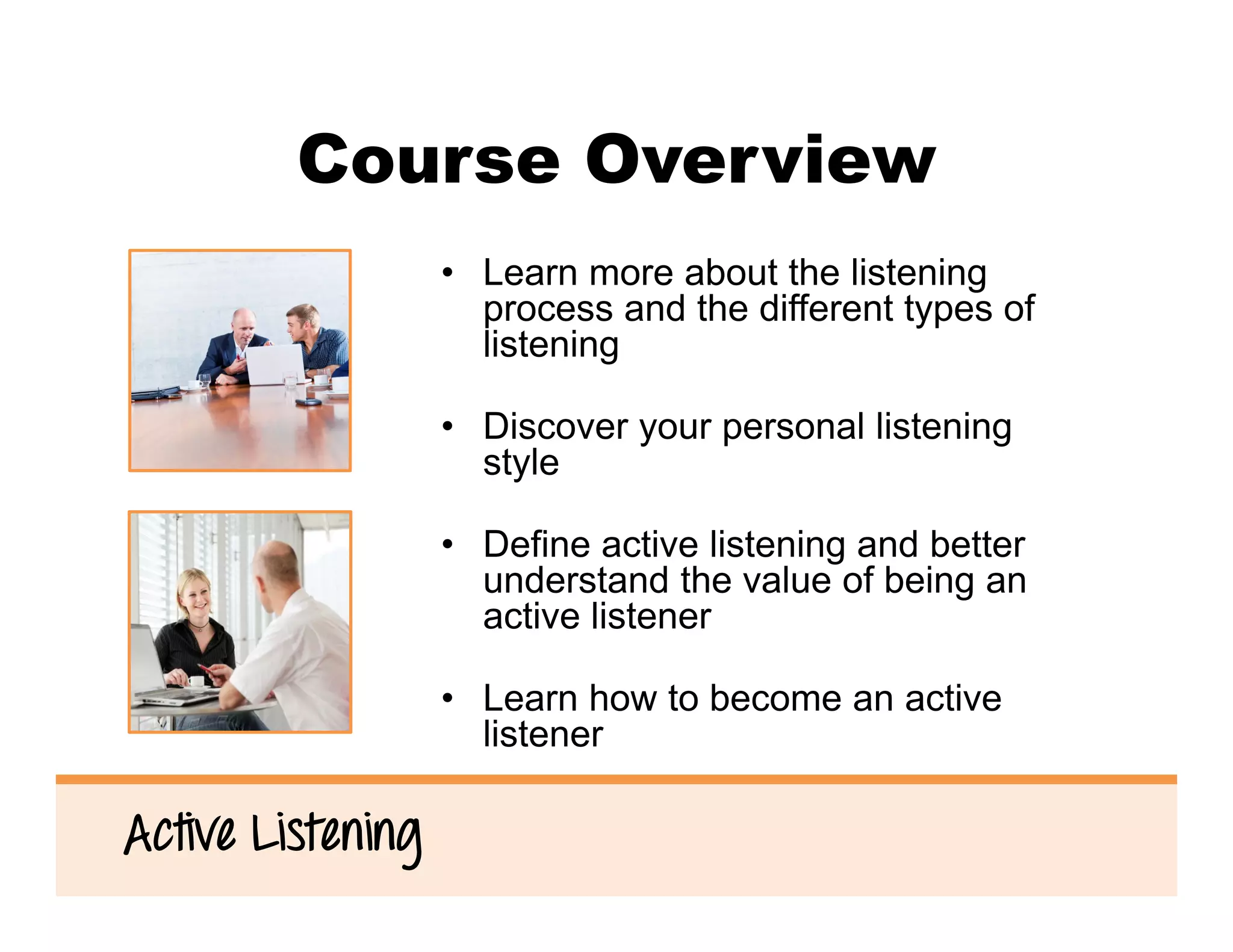 Active Listening Presentation | PDF