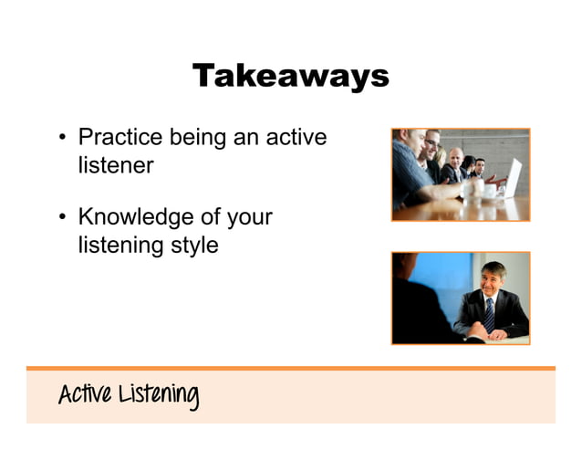 Active Listening Presentation | PDF