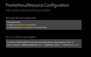 Native support of Prometheus monitoring in Apache Spark 3 | PDF