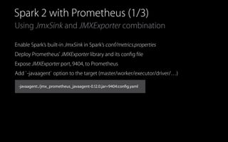 Native support of Prometheus monitoring in Apache Spark 3 | PDF